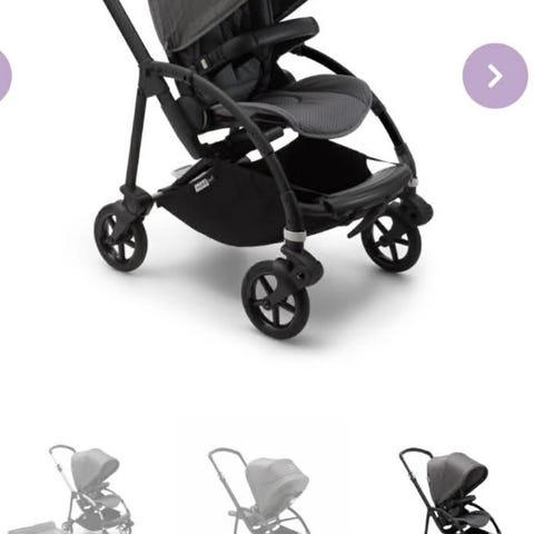 Bugaboo Barnvagn med tillbehör svart och beige | Blocket