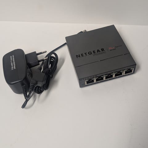 Netgear GS105-100PES nätverksswitch 5 portar | Blocket