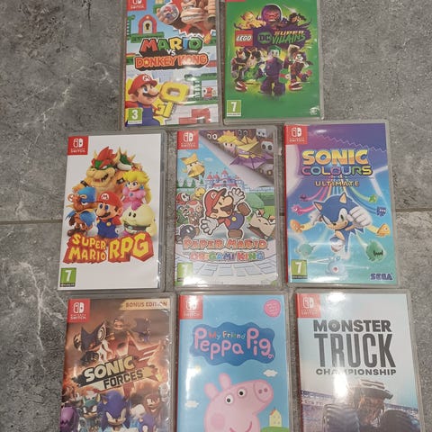 Nintendo Switch Spelpaket 5 spel | Blocket