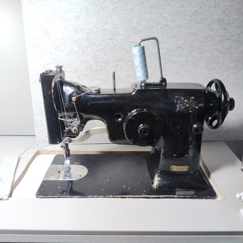 Industrisymaskin singer | Blocket