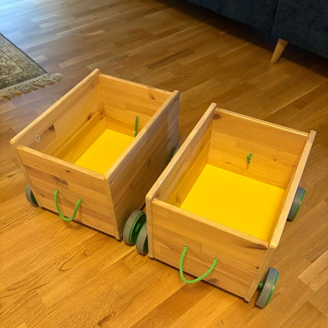 Ikea rullvagn för förvaring av leksaker | Blocket