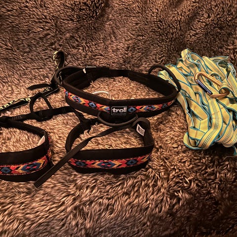 Black Diamond klättersele orange XS | Blocket