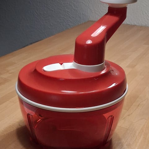 Tupperware Spinning Chef / Salladsslunga | Blocket