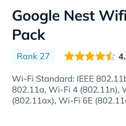 Google Nest WiFi 6E Pro (2-pack) | Blocket