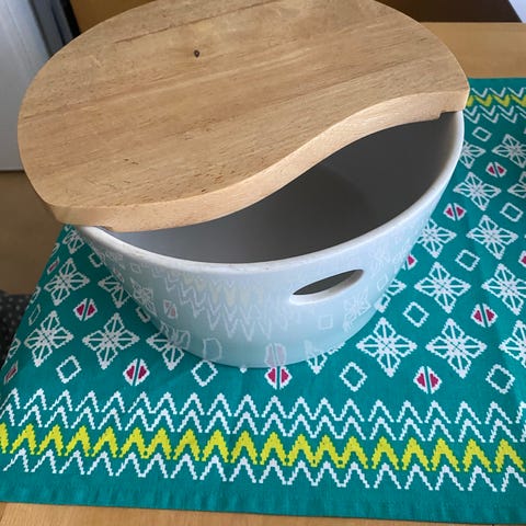 Retro färgad salladsslunga | Blocket