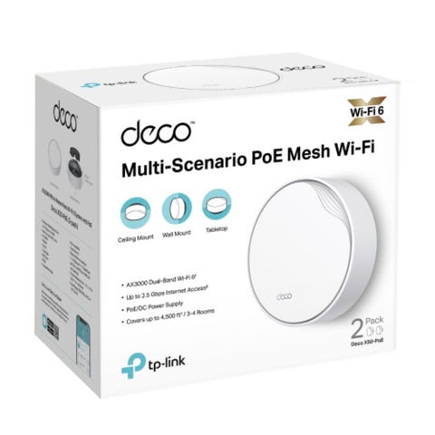 TP-Link Deco XE75 Pro / AXE5400 Whole Home Mesh Wi-Fi 6E Unit / 3-pack ...