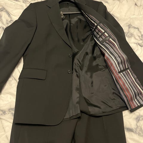 Austin Reed mörkgrå kostym 38 R | Blocket