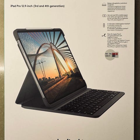 Logitech Combo Touch Tangentbord och möss | Blocket