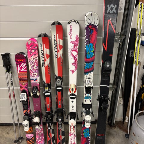 Skidor barn 88cm K2 Luv Bug | Blocket