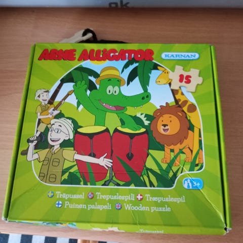 Träpussel Alfons | Blocket