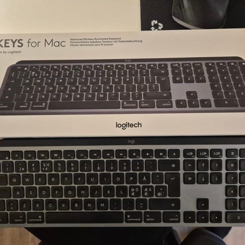 Logitech MX-keys för Mac - trådlöst tangentbord | Blocket