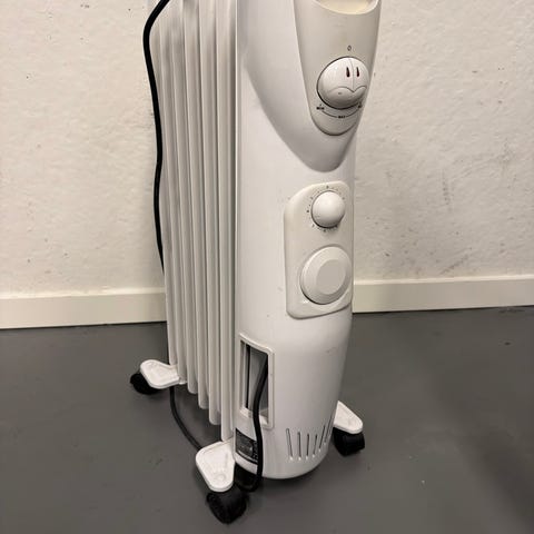 Heat-It Oljeradiator Kompakt design Vit | Blocket