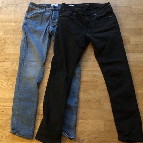 Jack & Jones Jean Intelligence Jeans grå W31 storlek 42 polyester | Blocket