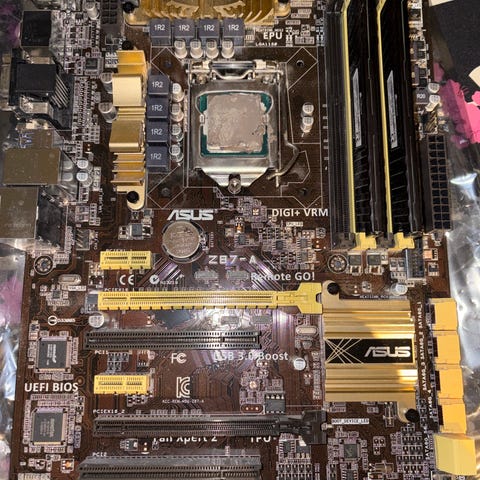 MSI Z97 Gaming 5 Moderkort med kylare. | Blocket