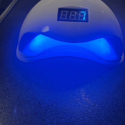 Light Rose Nagelset med UV-lampor och tillbehör | Blocket