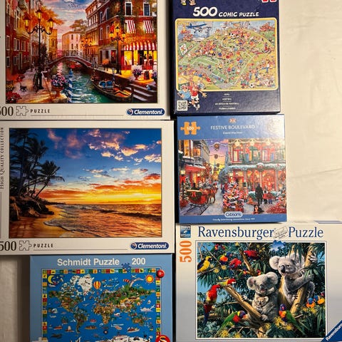 Pussel med motiv barn utomhus | Blocket