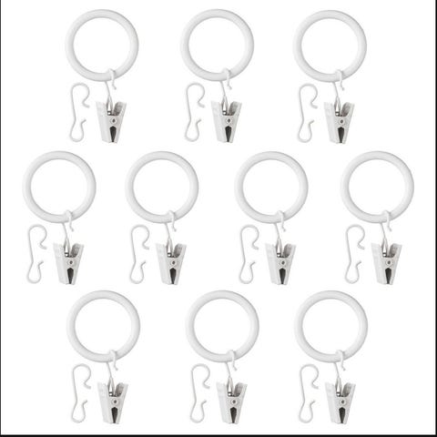 Sammetsgardin x2 från ikea - grå | Blocket