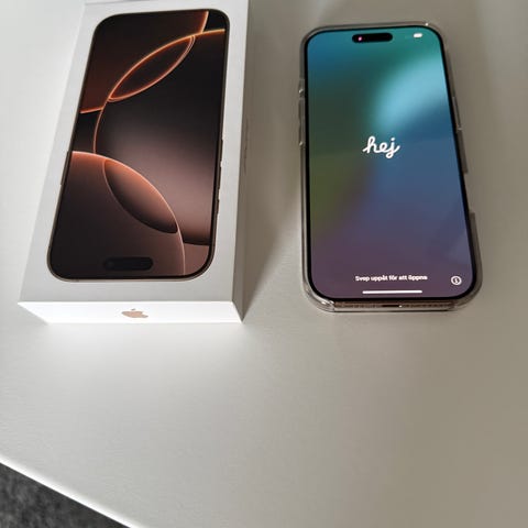 iphone 16 Pro 128gb vit nyskick | Blocket