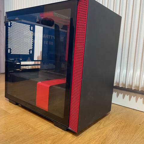 Antech Fusion HTPC chassi med liten inbyggd skärm i fronten | Blocket