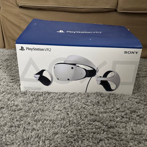Sony PlayStation VR2 headset och handkontroller | Blocket