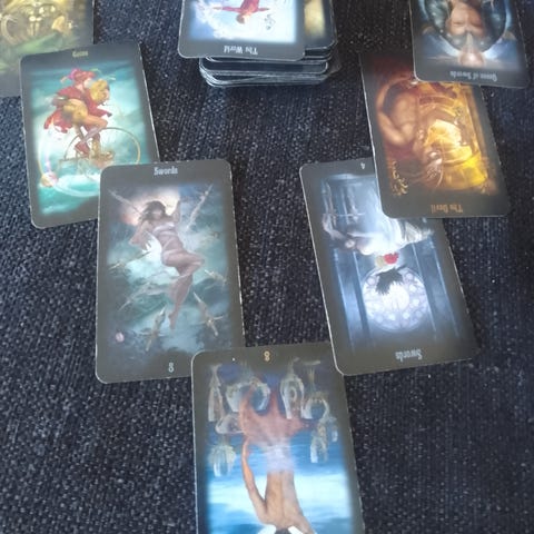 Epicurean Tarot Recipe Cards | Blocket