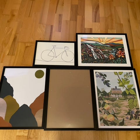 Desenio träram 50x70 ljus/vitpigmentetad | Blocket