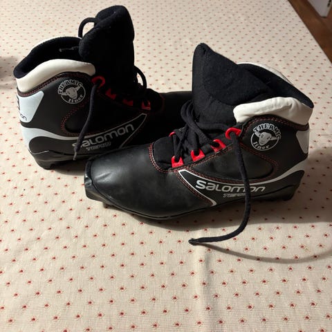 Längdpjäxor Salomon 31,5 | Blocket