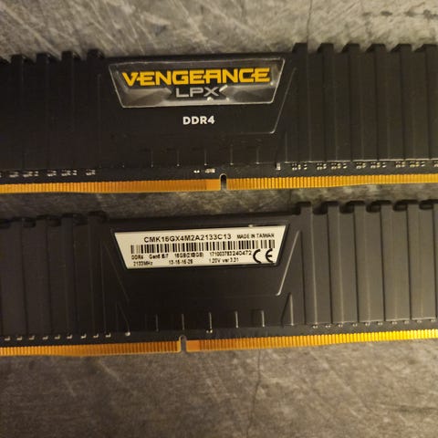 Corsair Vengeance LPX RAM-minne DDR4 16GB (2x8GB) 2666 MHz | Blocket