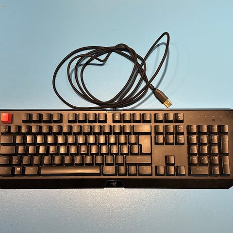 Korsair k65 plus tangentbord med orginal låda | Blocket