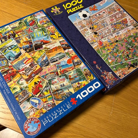 Pussel 1500 bitar | Blocket