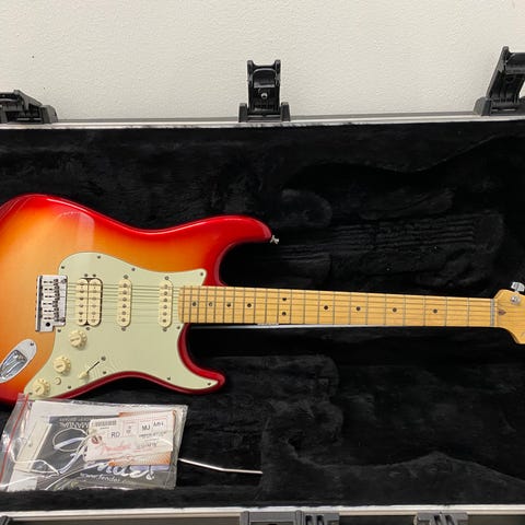 Fender Stratocaster Elgitarr blå | Blocket