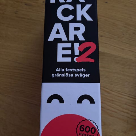 Rackare - svensk version av cards against humanity | Blocket