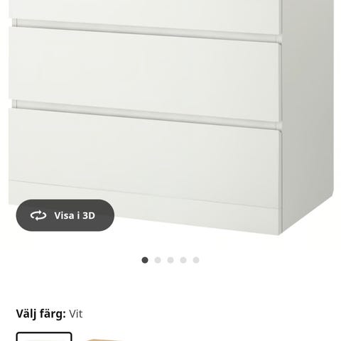 Vit Byrå Jysk | Blocket