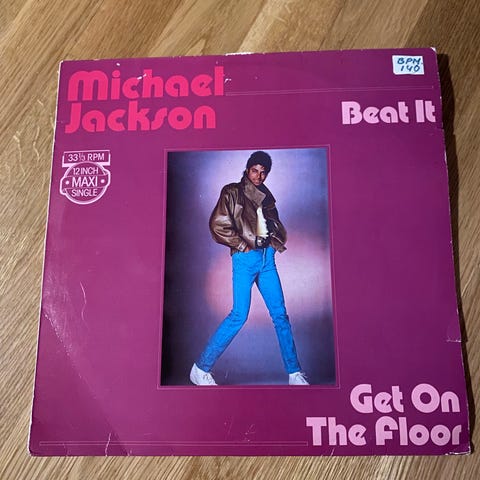 Michael Jackson Bad (originalpress) | Blocket