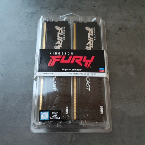 Oöppnad Kingston Fury 64GB DDR5 laptopminnen | Blocket