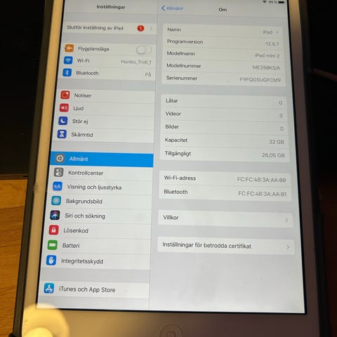 Apple iPad Mini surfplatta 32 GB | Blocket