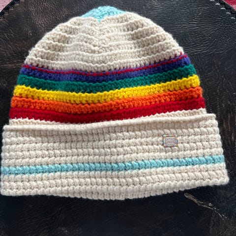 Acne Studios Flerfärgad ullsjal one size | Blocket