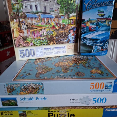 1000bitars pussel | Blocket