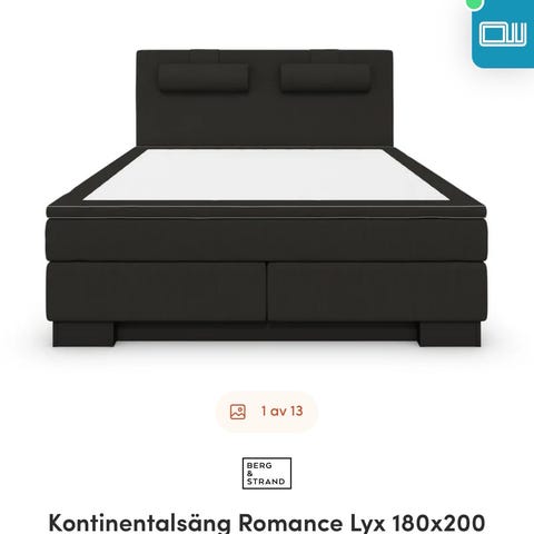 Säng 180/200 cm | Blocket