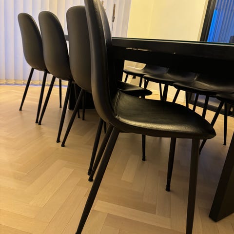 Nya oöppnade Mio Ludvig matstolar (4 st) | Blocket