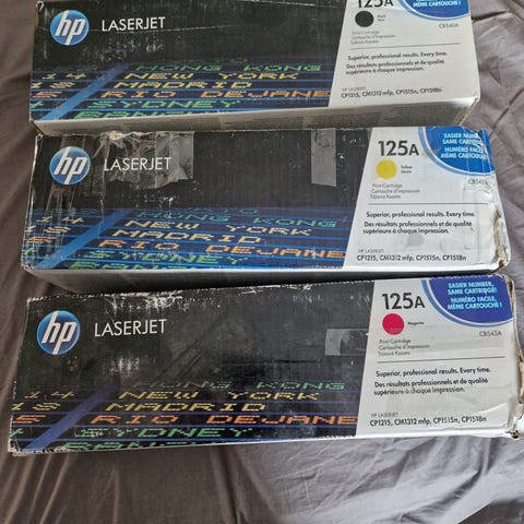 HP LaserJet toner svart | Blocket