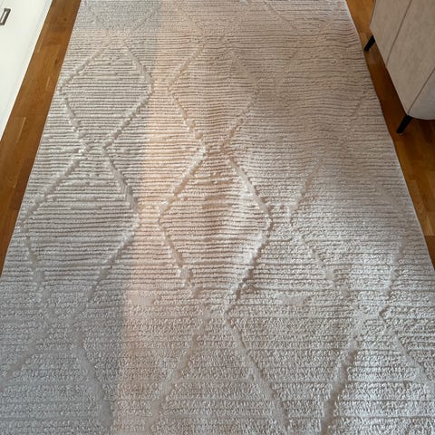 Rusta Ruby matta 160x230 cm offwhite | Blocket