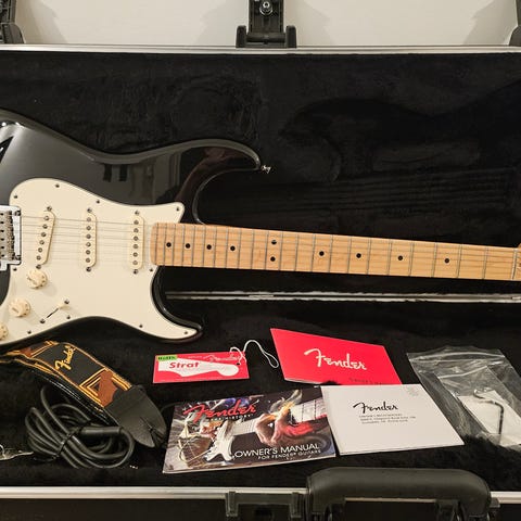 Fender Stratocaster Elgitarr blå | Blocket