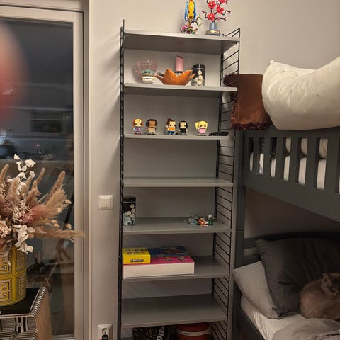 String hylla vit 136cm x 50cm x 20cm | Blocket