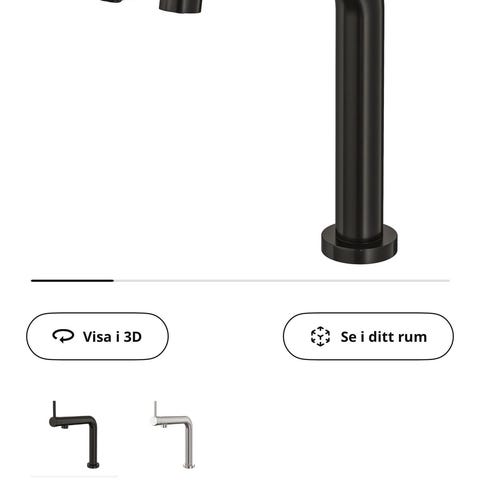 IKEA Kattegatt köksblandare krom | Blocket