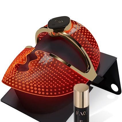 FAQ 202 LED-ansiktsmask med resväska | Blocket