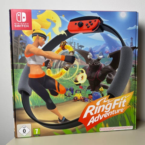 Ring Fit Adventure Nintendo Switch Spel och Ring-Con | Blocket