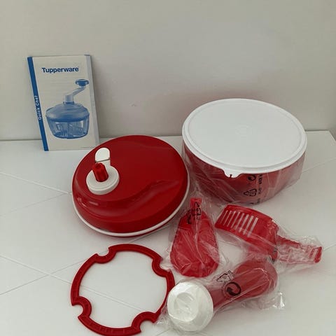 Tupperware Spinning Chef / Salladsslunga | Blocket