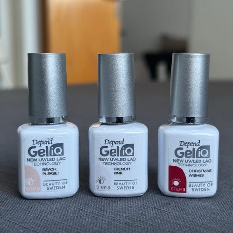 Light Rose Nagelset med UV-lampor och tillbehör | Blocket