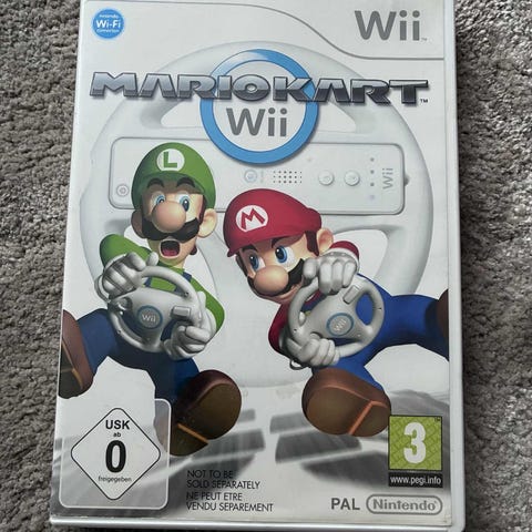 Mario Kart Nintendo Wii med två rattar | Blocket